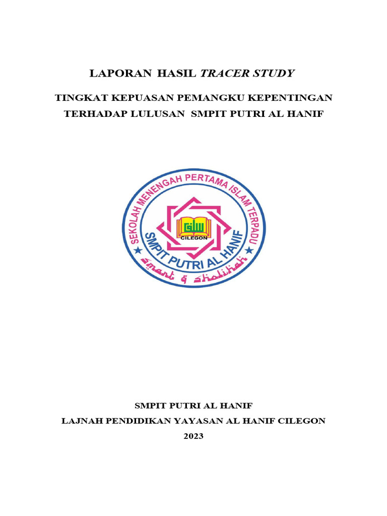 Laporan Hasil Tracer Study | PDF