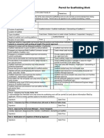 Scaffolding Handover Certificate Template | PDF | Scaffolding | Crane ...