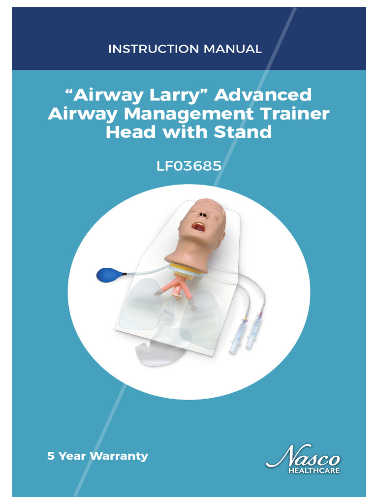 LF03685 Airway Larry Adv Head W Stand 04 2022 | PDF | Respiratory Tract ...