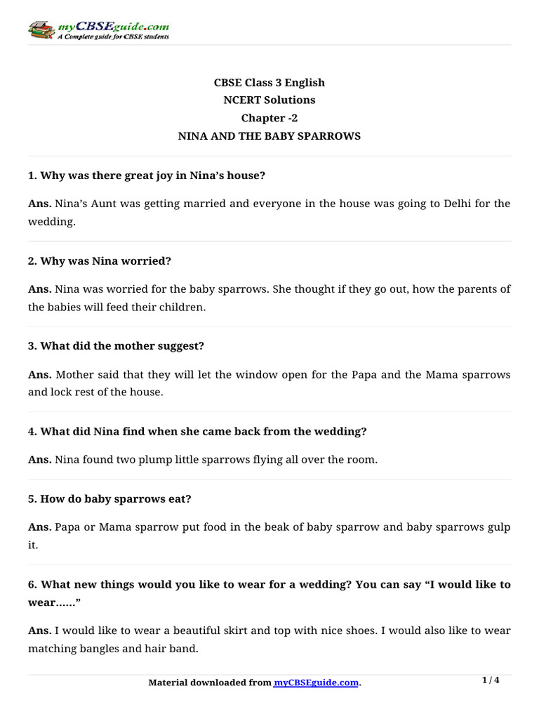 ch_02_nina_and_the_baby_sparrows_ques | PDF