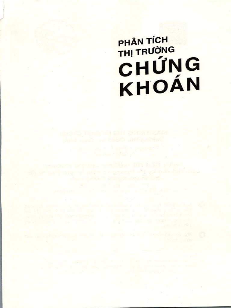 Tbooks Phan Tich Thi Truong Chung Khoan Howard Marks | PDF