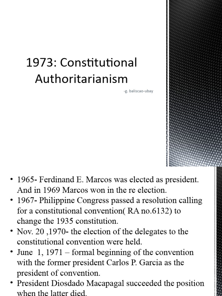 1973 constitution | PDF | Corazon Aquino | Political Charters