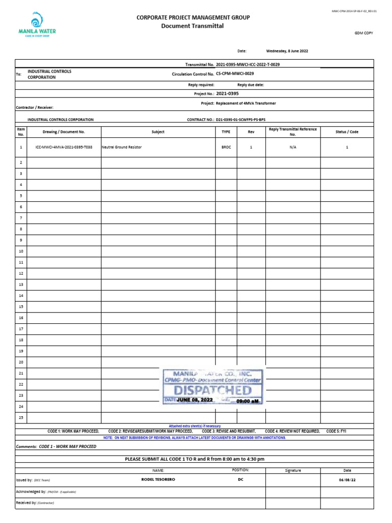 2021-0395-MWCI-ICC-2022-T-0029_NGR | PDF | Electricity | Electrical ...