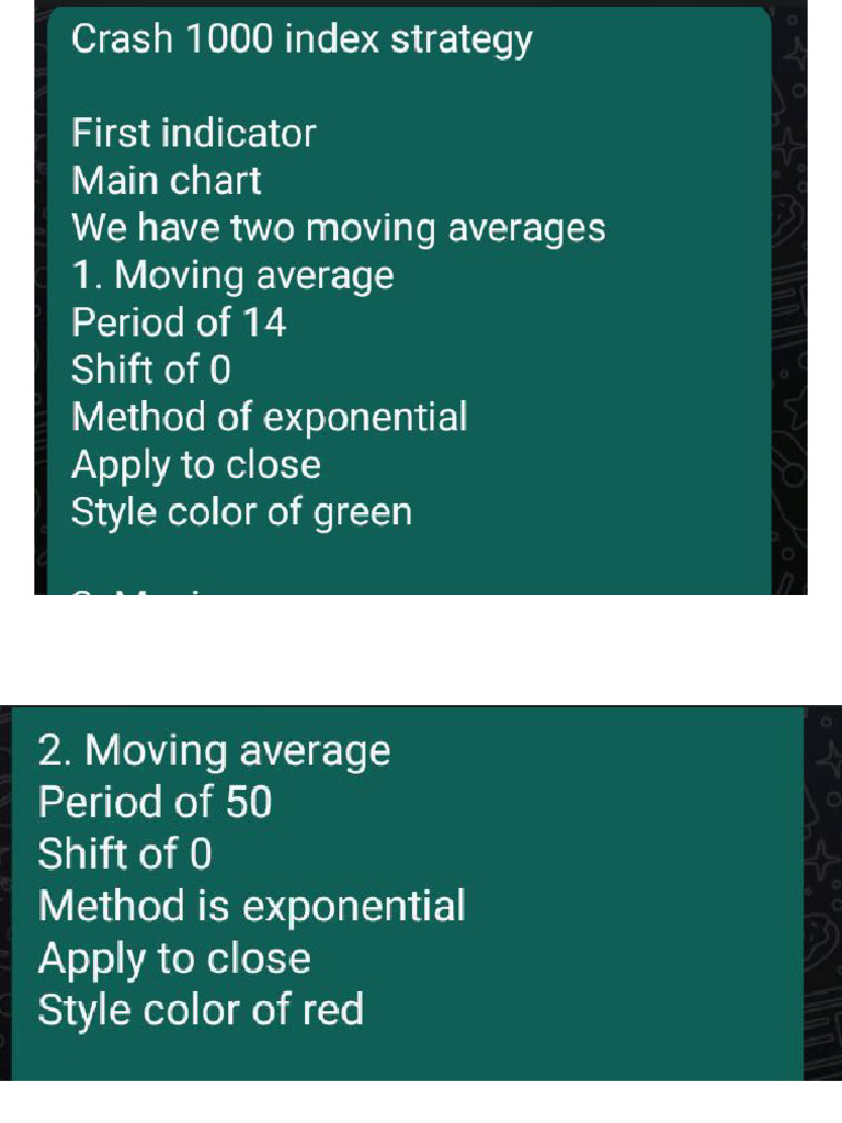 Crash 1000 Index Strategy by Saint | PDF Crash 1000 Index Strategy by Saint | PDF