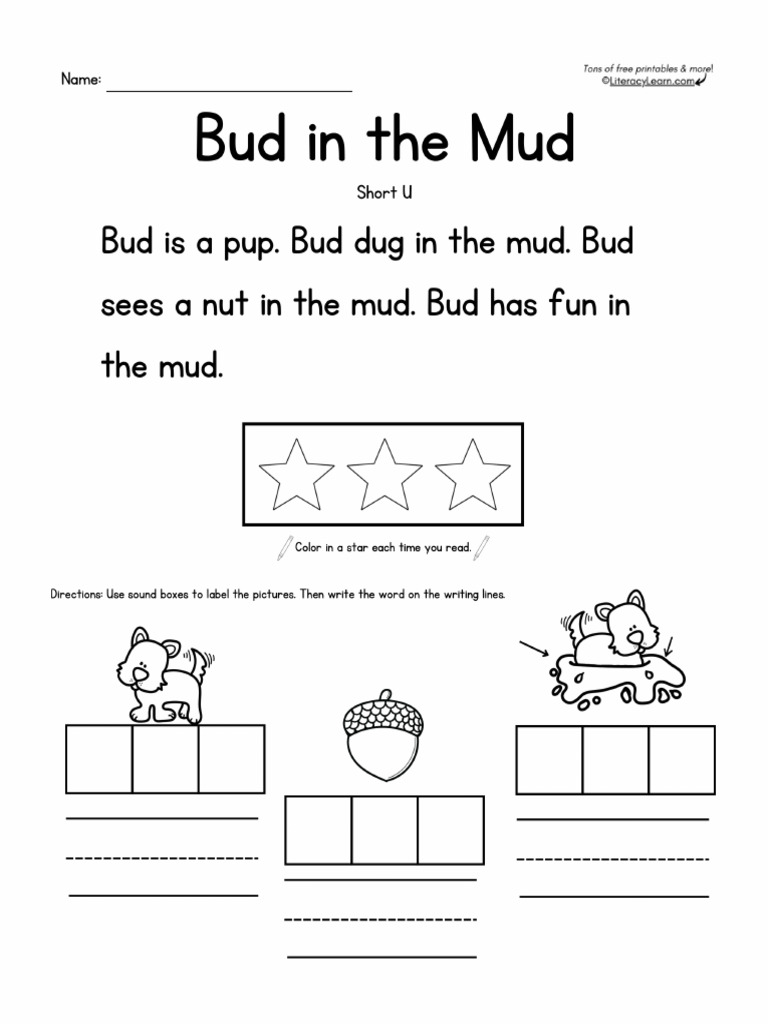 Decodable Story - Short U From | PDF