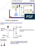Titrations Practice Problems | PDF | Science & Mathematics