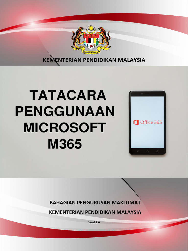 Tatacara Penggunaan Microsoft M365 | PDF