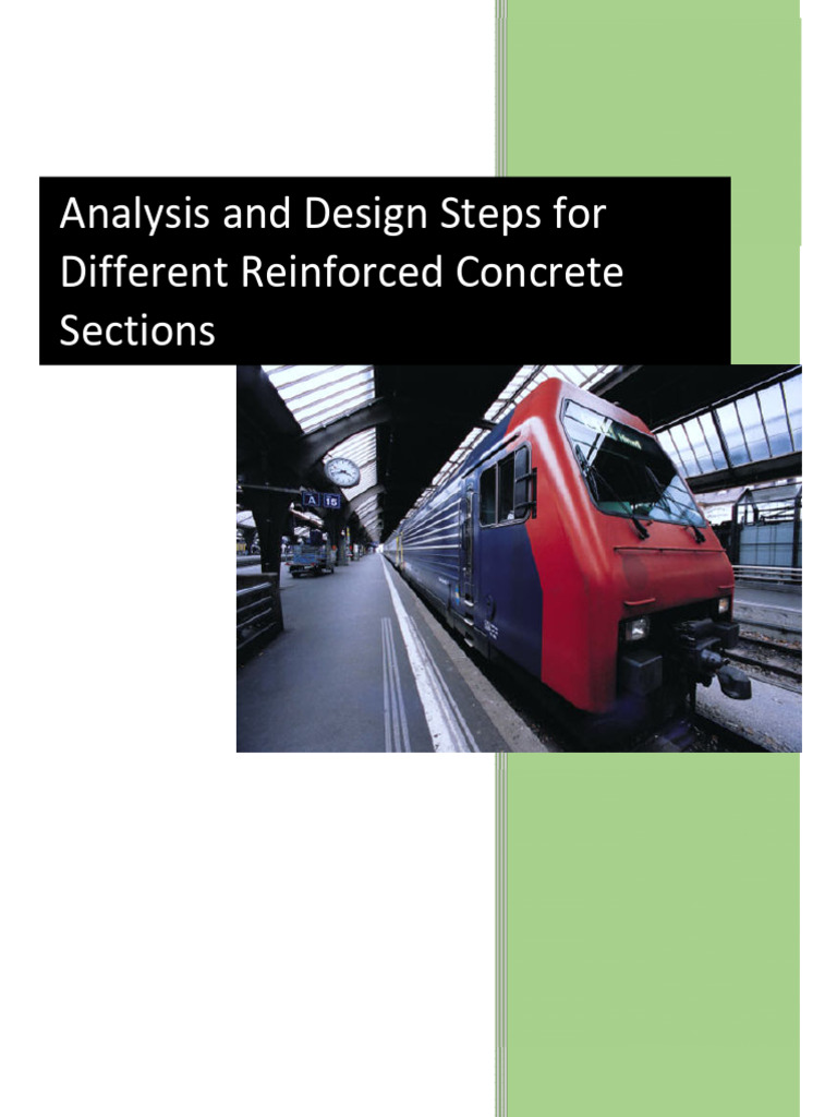 Analysis and Design Steps For Different RC Sections | PDF | Applied Mathematics