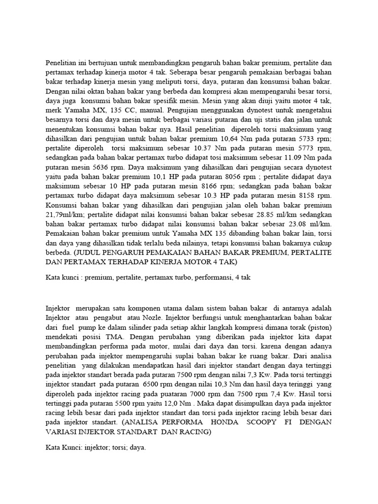 Contoh Abstrak | PDF