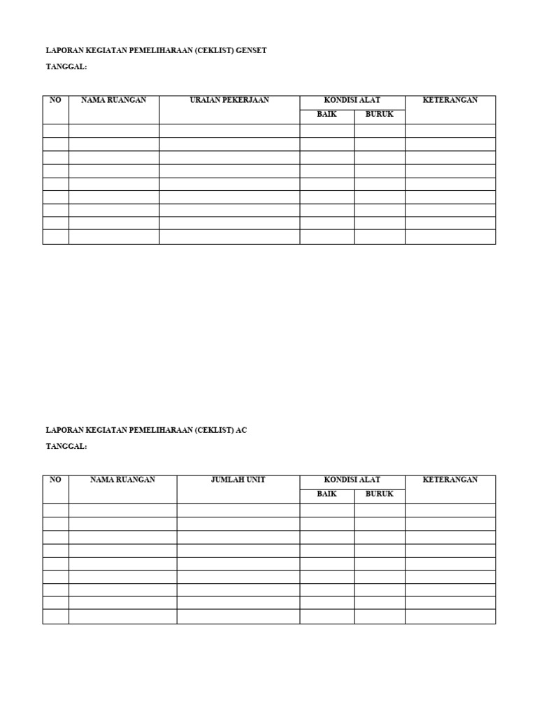 Tabel MFK Baru 2022 | PDF