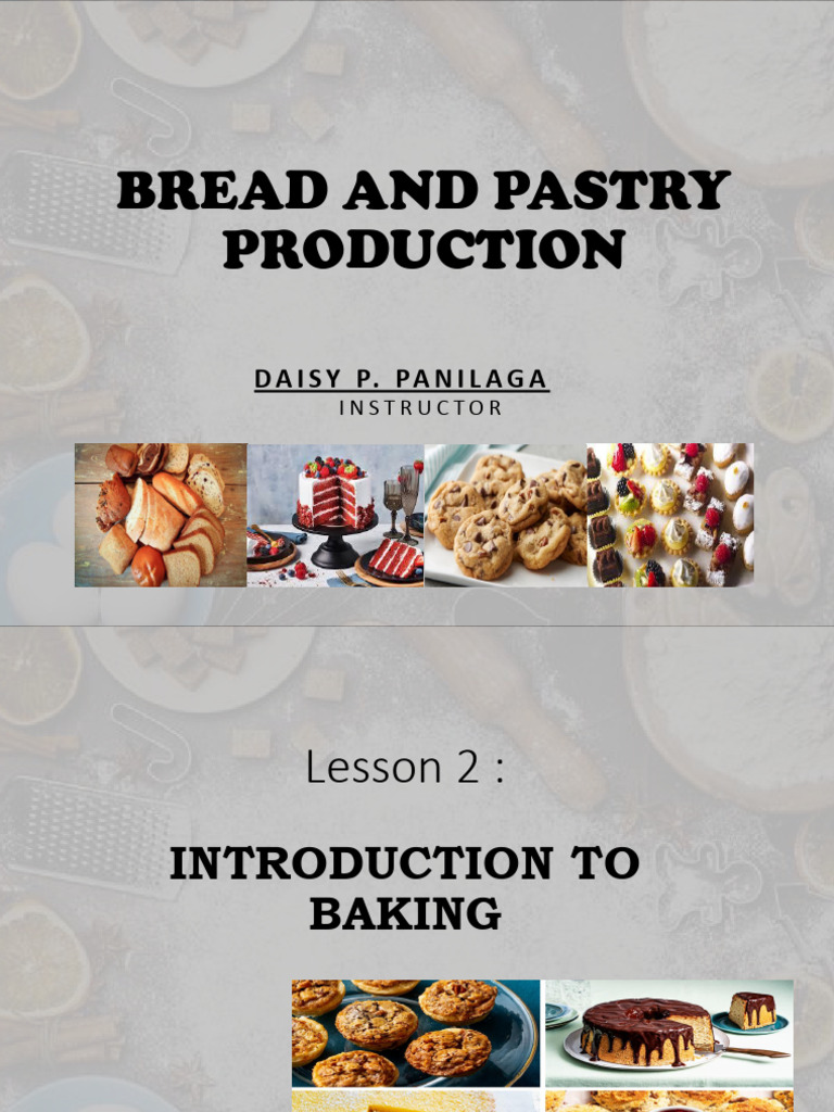 Chapter 2- Introduction to Baking | PDF | Baking | Oven Chapter 2- Introduction to Baking | PDF | Baking | Oven