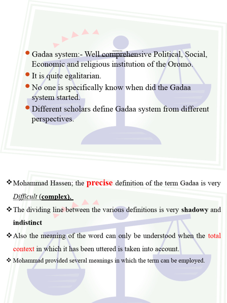 Gadaa Final | PDF | Religion & Spirituality