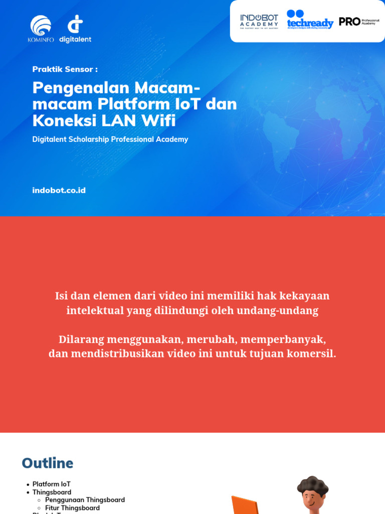 15 Pengenalan Macam-macam Platform IoT dan Koneksi LAN Wifi | PDF
