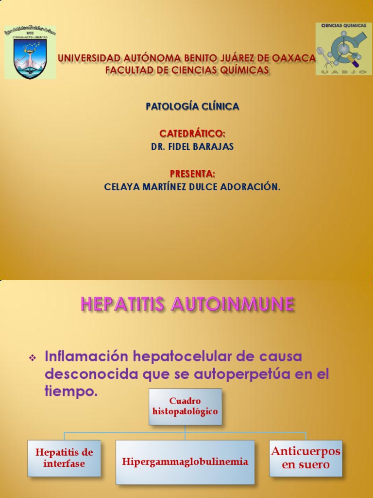 Hepatitis Autoinmune | PDF | Hepatitis | Enfermedad autoinmune