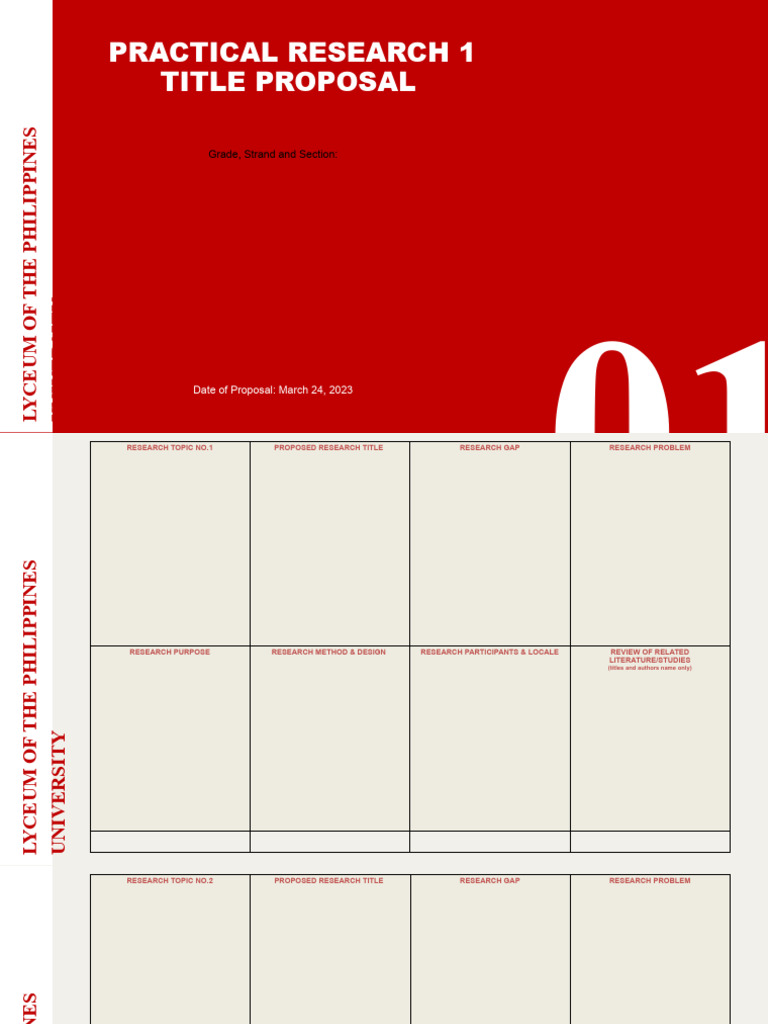 -RESEARCH-TITLE-PROPOSAL- BLank | PDF