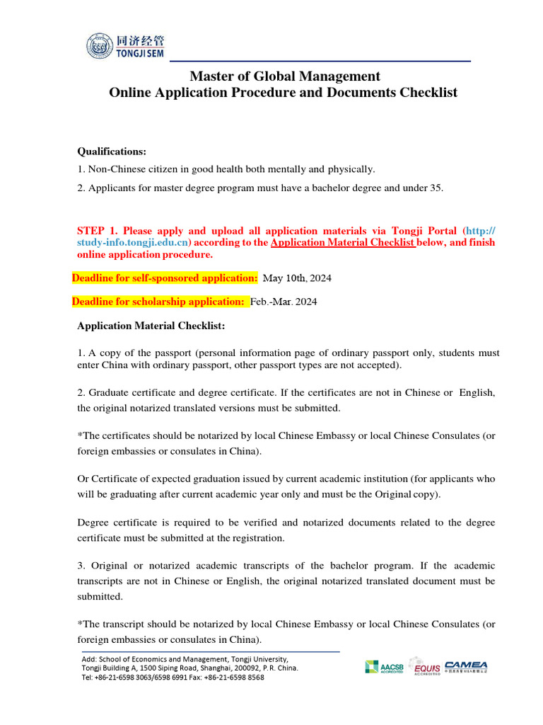 Online Application & Documents Checklist 2024 v1 | Download Free PDF | Passport | Banks