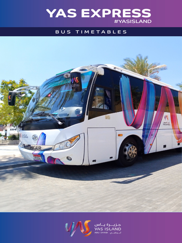 Yas Express Bus Routes - Revised | Download Free PDF | Hospitality ...