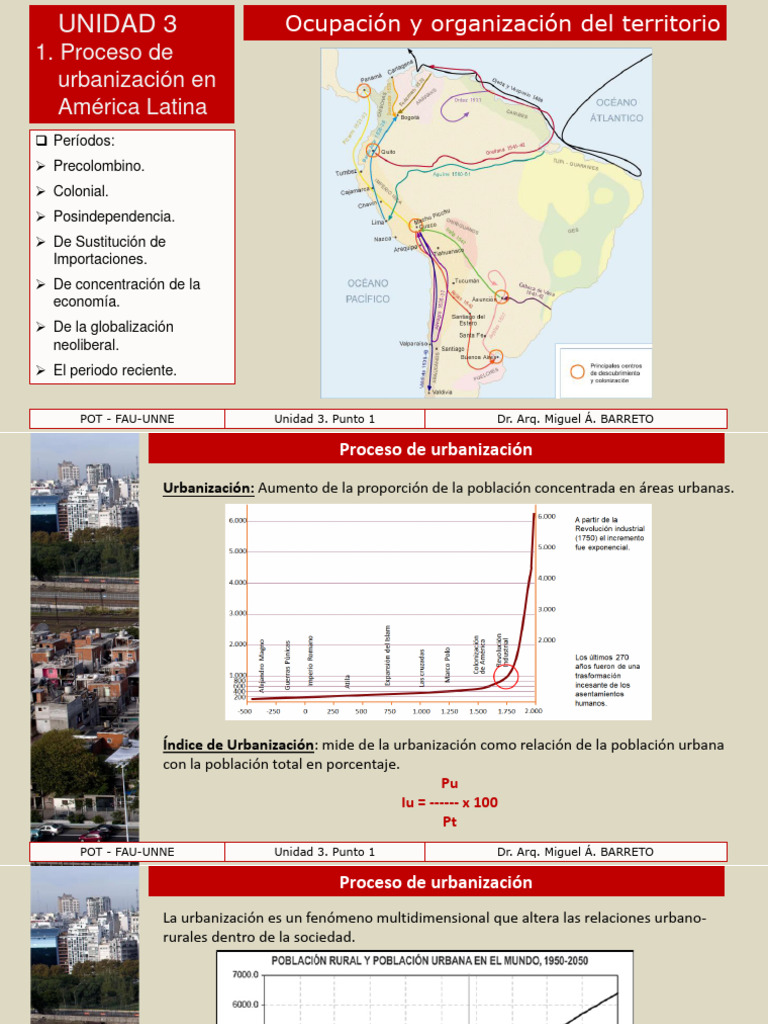 Ocupación y Organización Del Territorio | PDF | Urbanización | Economias