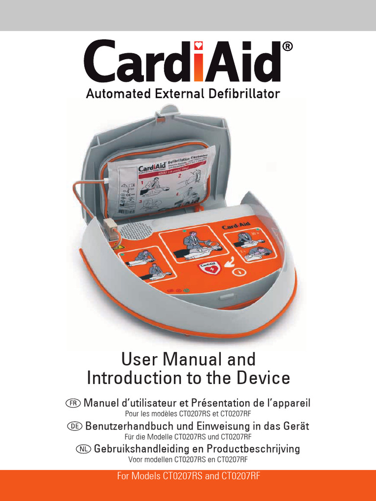 CardiAid CT0207RF User Manual | PDF | Equipment