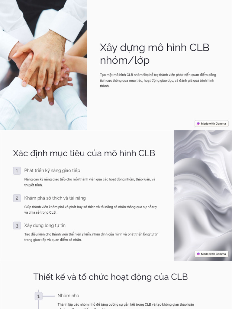 Xay Dung Mo Hinh CLB Nhomlop | PDF