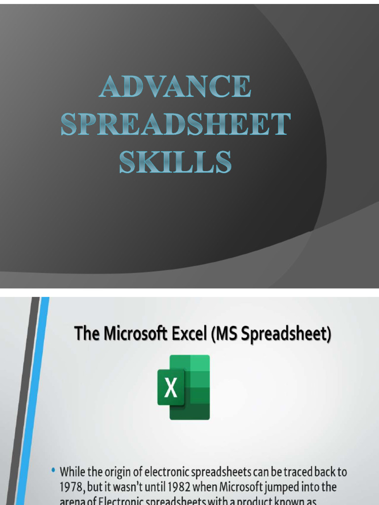 Advance Spread Sheet | PDF | Function (Mathematics) | Summation