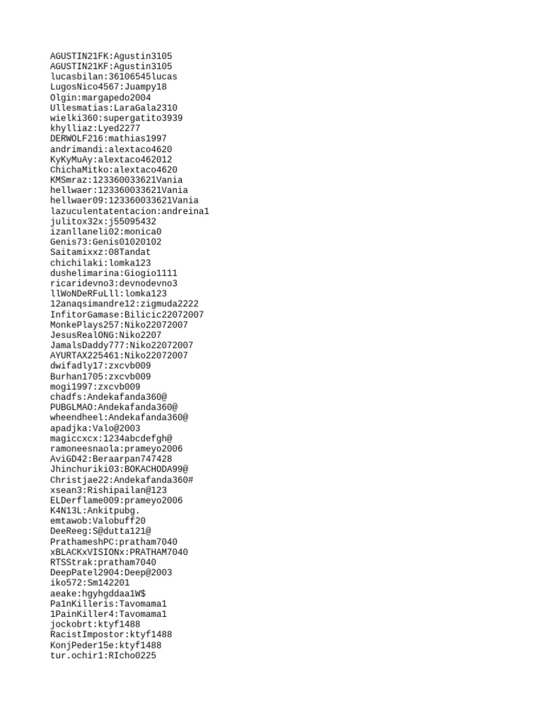 977 Lol Valo Accounts | PDF