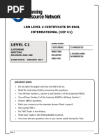 LRN c2 Practise Tests | PDF