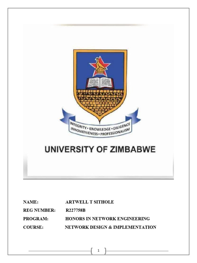 R227758B Assignment 1 | PDF | Computer Network | Information Security