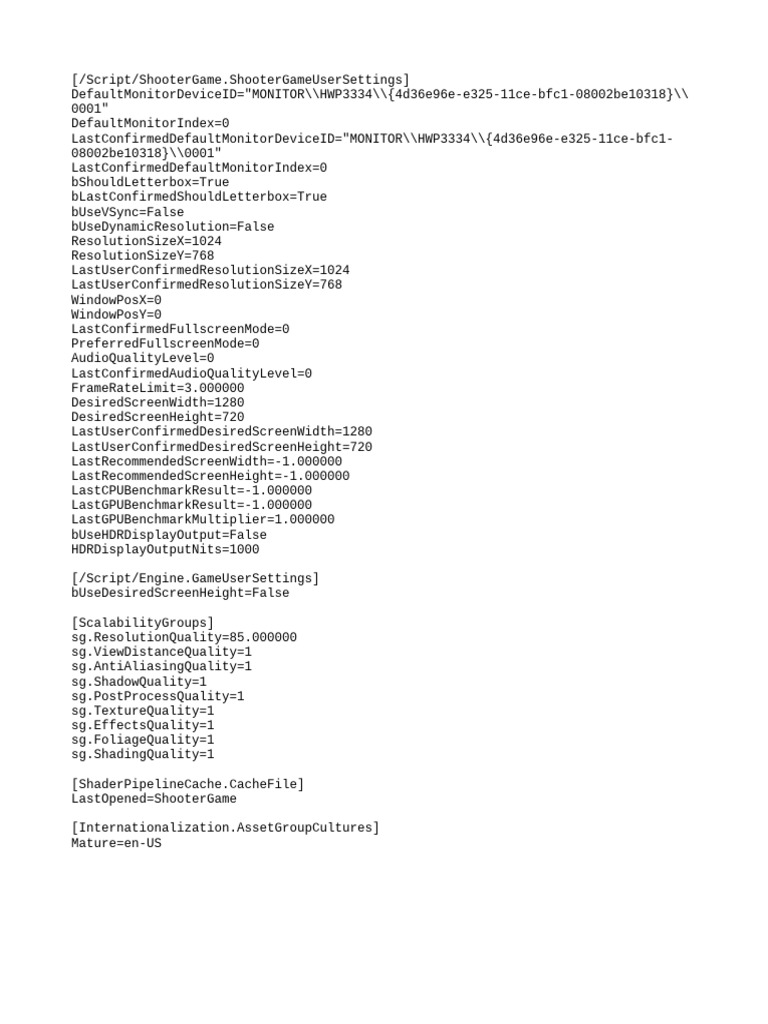 Valorant Settings | PDF