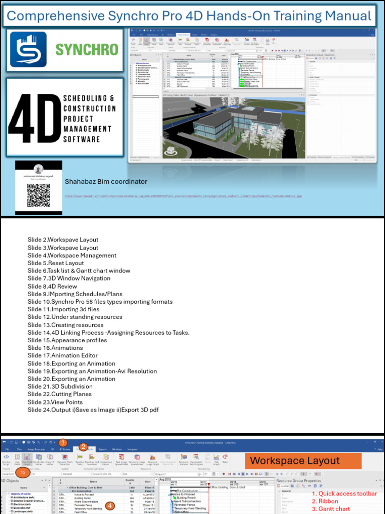 Comprehensive SynchroPro 4D Hands-On Training Manual | PDF | 3 D Computer Graphics | Window ...