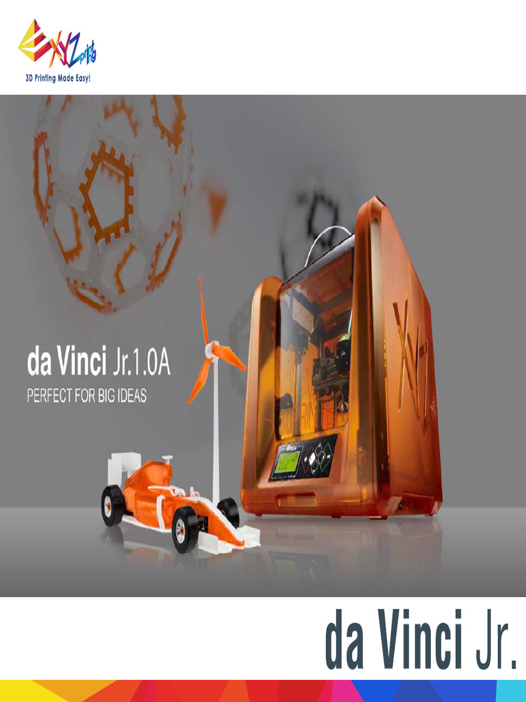 Brosur Da Vinci JR 1 | PDF