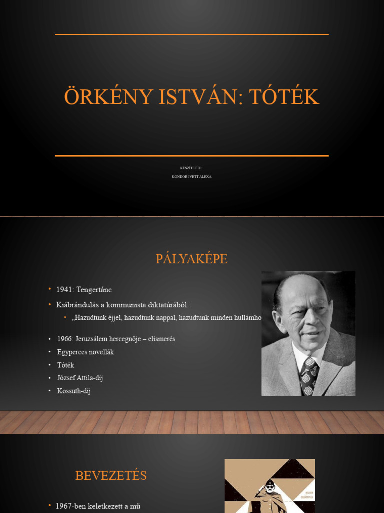 Tóték | PDF