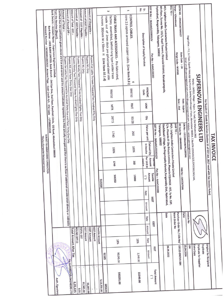 Tax Invoice No. 104_ | PDF
