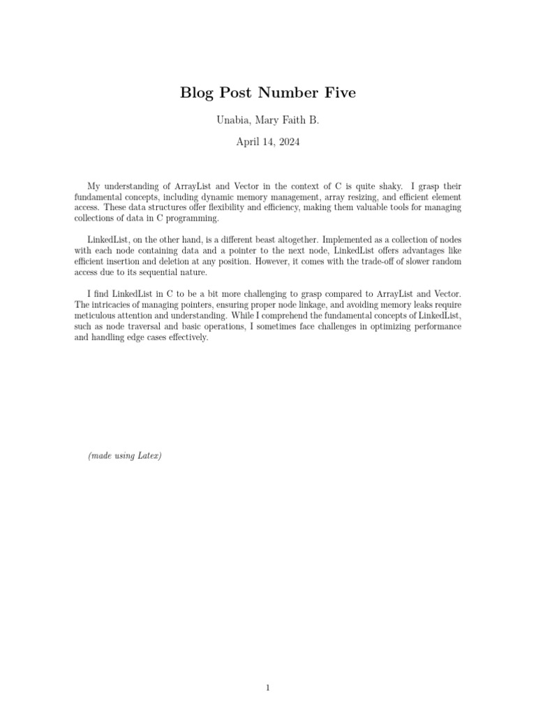 Blog Post | PDF