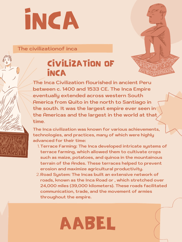 Inca Civilization: Achievements and Legacy | PDF | Maya Civilization ...