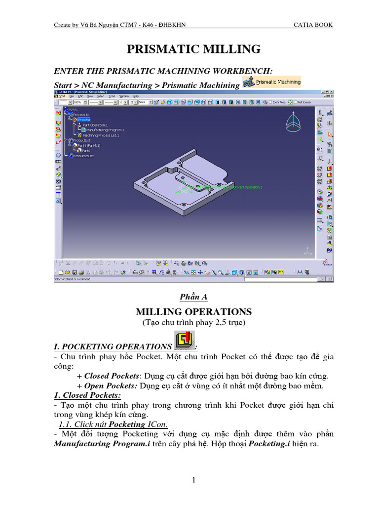 25 - Prismatic Machining | PDF