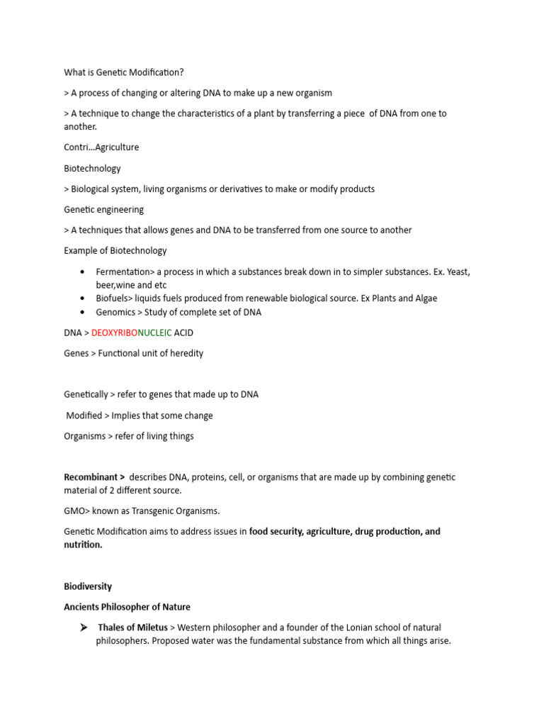 Chapter 9 Biodiversity Reviewer Quiz | PDF | Taxonomy (Biology) | Biology
