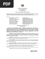 Conforme Letter - 2019 | PDF