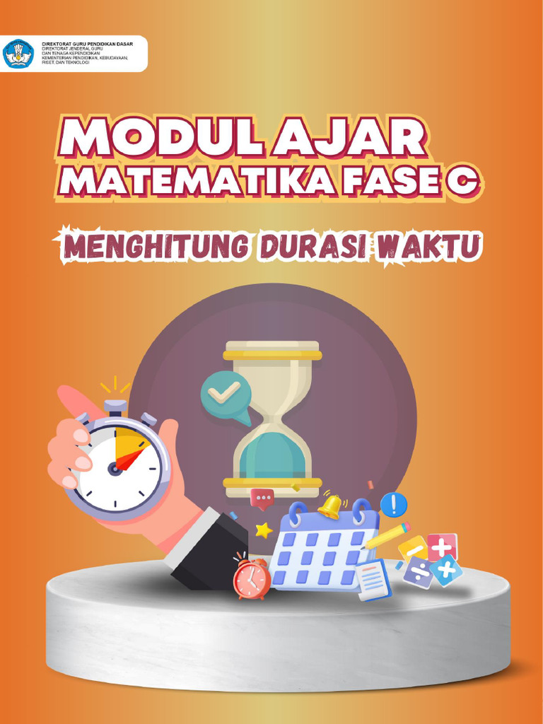 Modul Ajar Matematika - Menghitung Durasi Waktu - Fase C | PDF