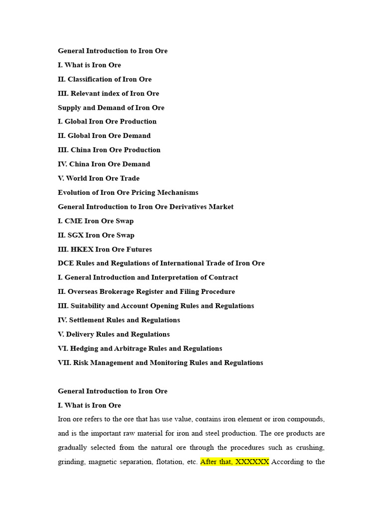 Crystal Structure | PDF | Iron Ore | Chicago Mercantile Exchange