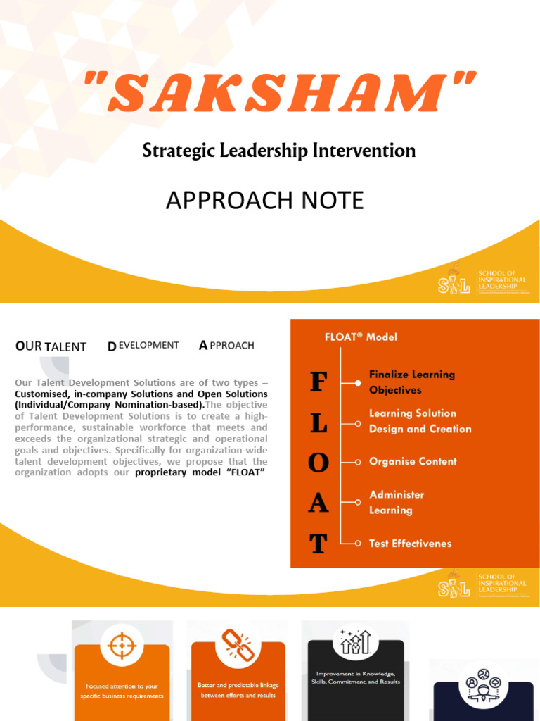 Saksham Approach Note | PDF | Leadership | Communication