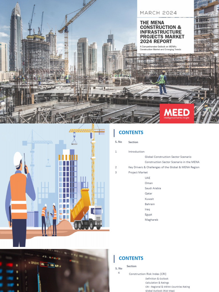 MENA Construction Market Outlook 2024 | PDF | Gulf Cooperation Council ...