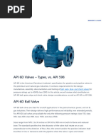 API 609 Butterfly Valves Compliance Guide | PDF | Valve | Mechanical ...