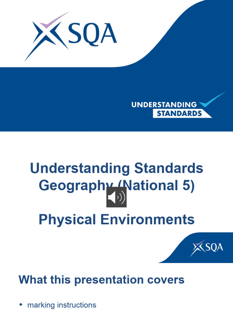 2022-n5-geography-qp-physical-environments-audio-presentation | PDF | Erosion | Valley