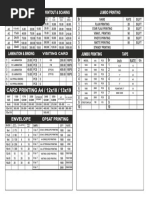 Xerox Price List 2023 | PDF