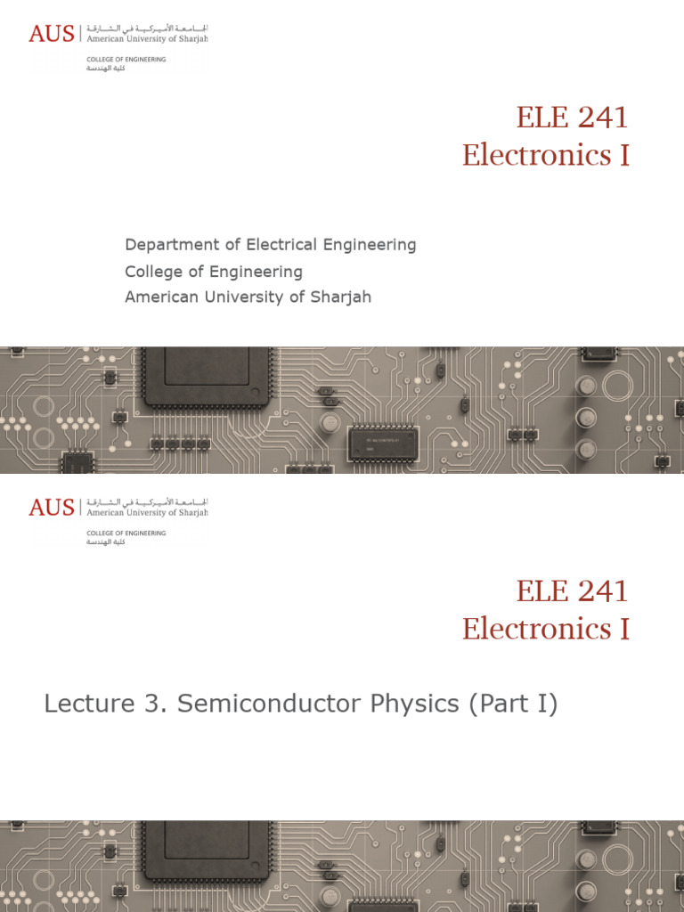 Semiconductor Physics Overview | PDF | Semiconductors | Mosfet