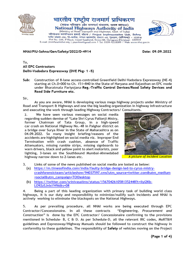 Traffic Control DevicesRoad Safety - Devices Road Safety Letter | PDF ...