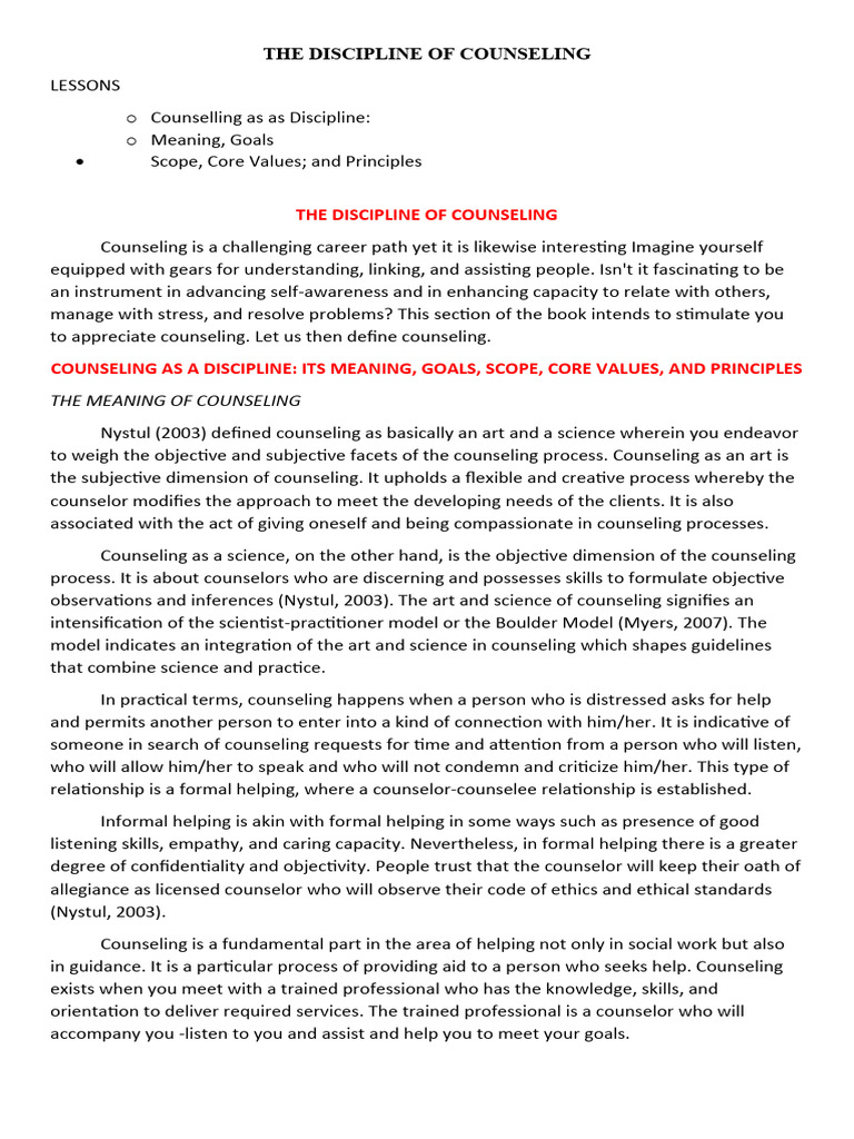 Diass Counseling | PDF | Psychotherapy | Goal