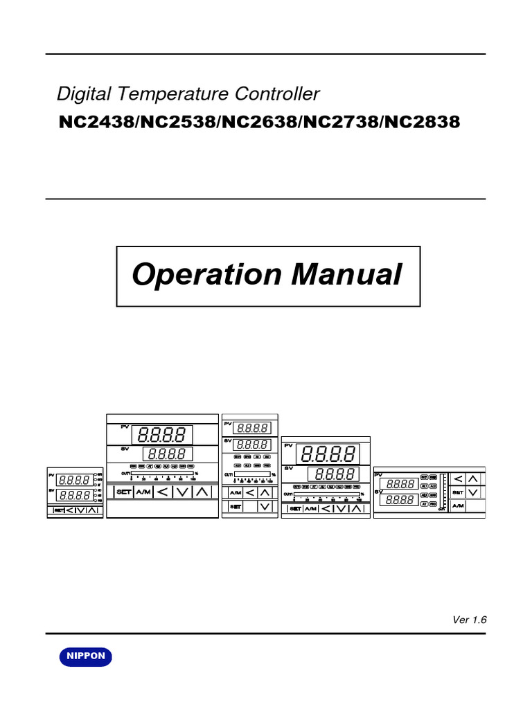 NC Operation Manual | Download Free PDF | Relay | Thermocouple