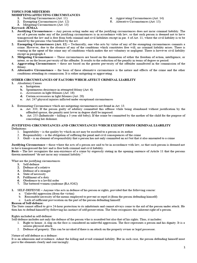 Modifying Circumstance | PDF | Domestic Violence | Crimes
